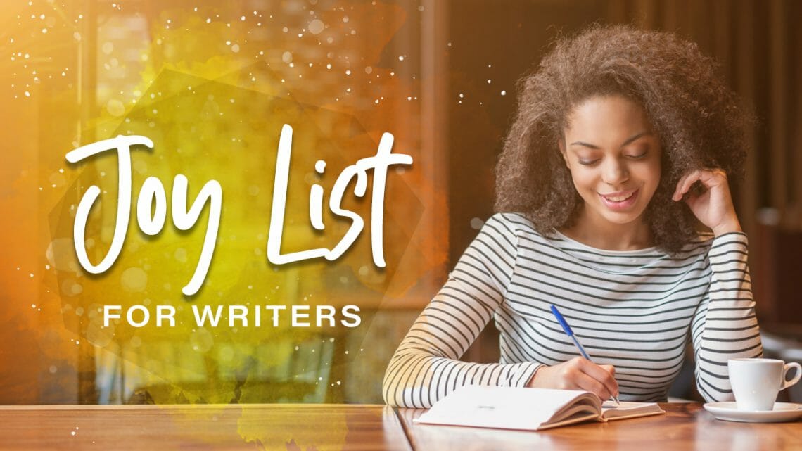 Joy List for Writers - Training Authors with CJ and Shelley Hitz