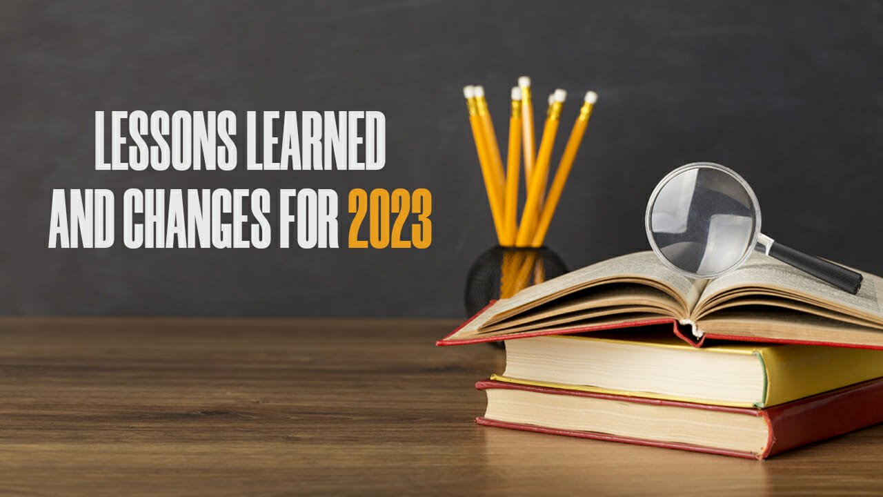 Lessons Learned and Changes for 2023 - Training Authors with CJ and ...