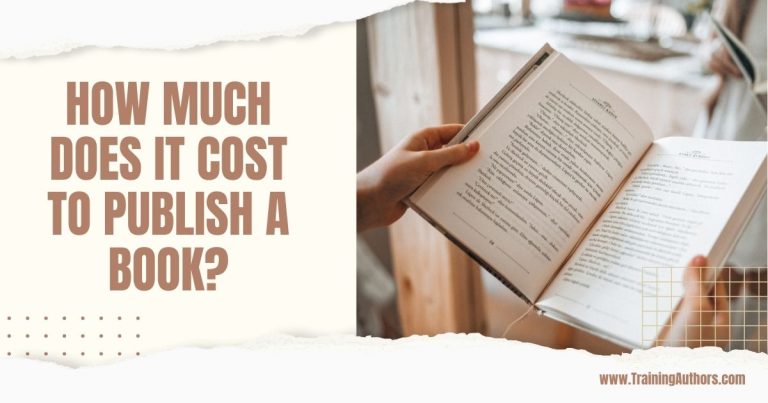How much does it cost to publish a book - Training Authors with CJ and ...
